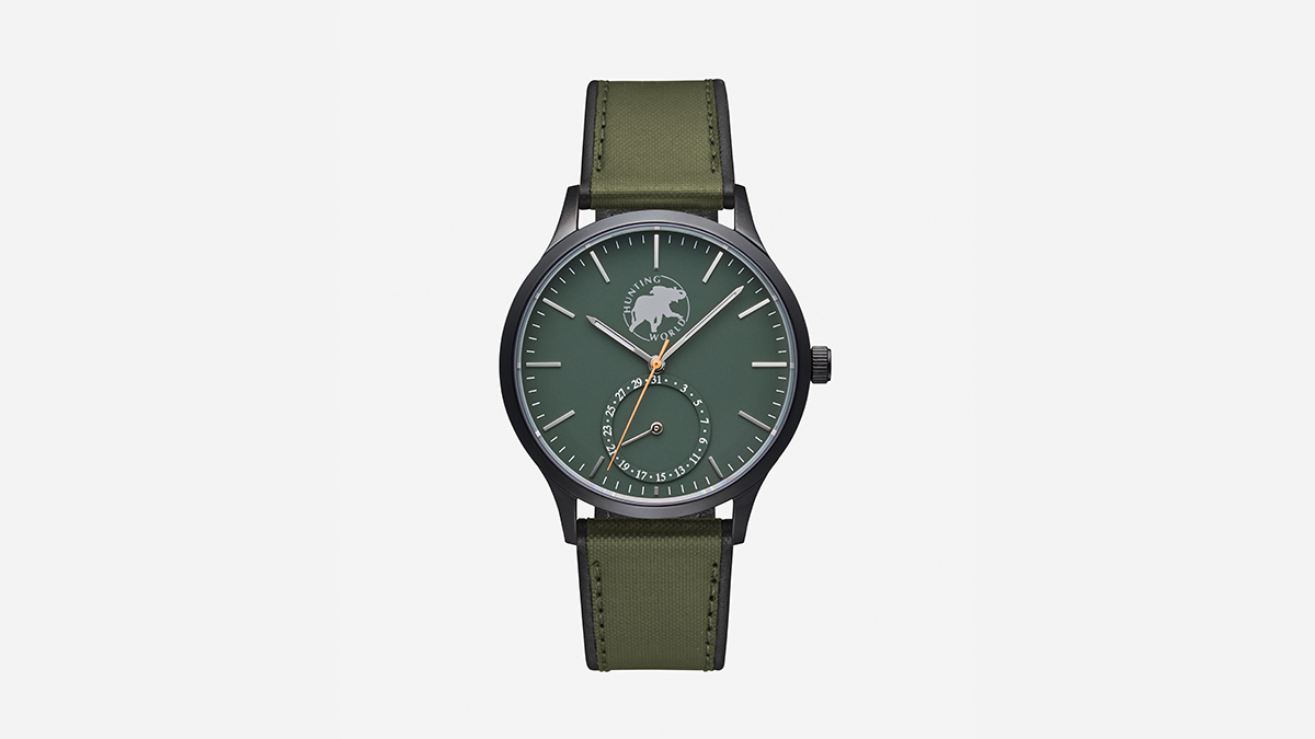 【公式】ハンティング・ワールド｜腕時計｜バチュークラシック｜HW504GRGR｜メンズ｜HUNTING WORLD WATCH｜オフィシャルサイト